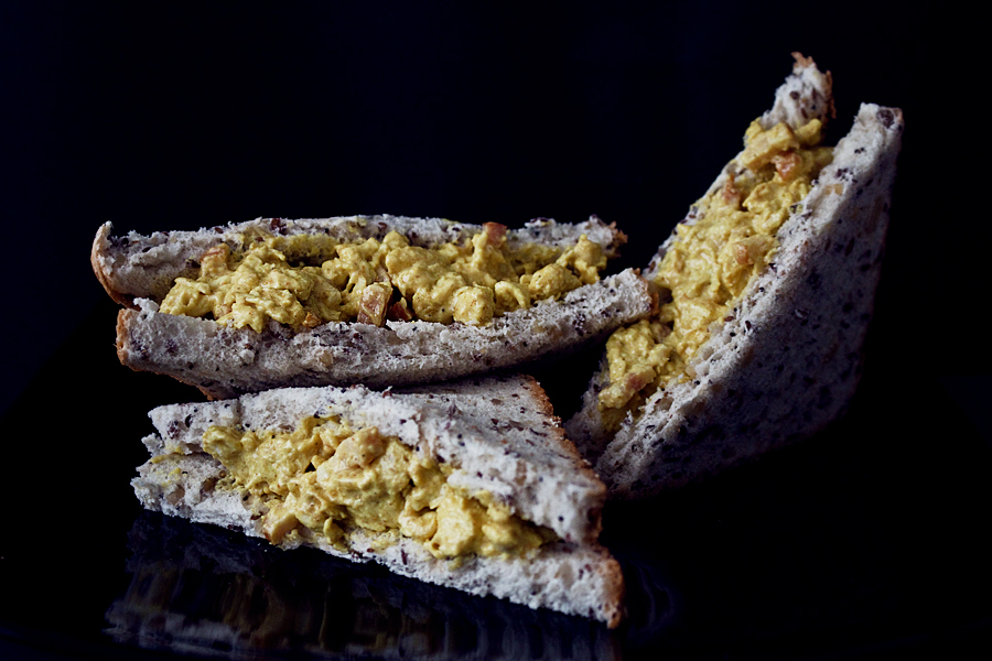 Sándwich de Pollo al Curry (Rodilla style)