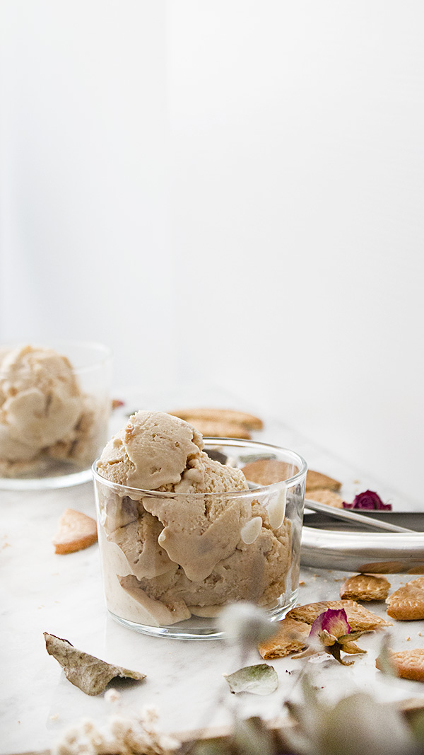 Helado de Galletas María con y sin Thermomix